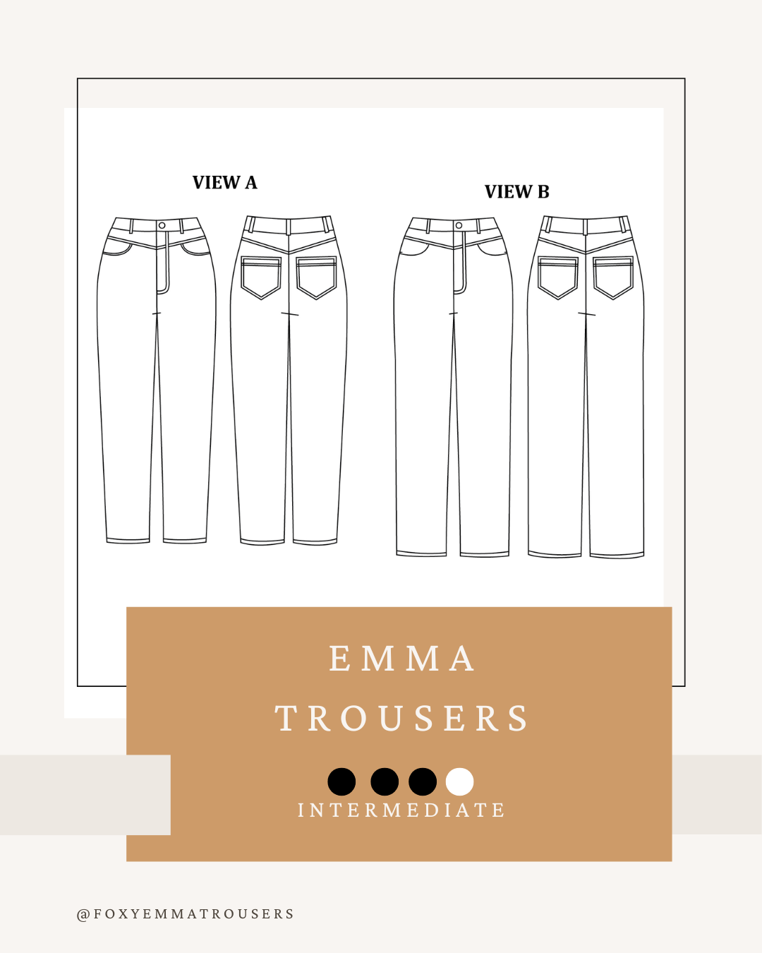 Emma Trousers – Foxy Patterns